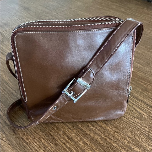 Perlina | Bags | Perlina Leather Crossbody Bag | Poshmark